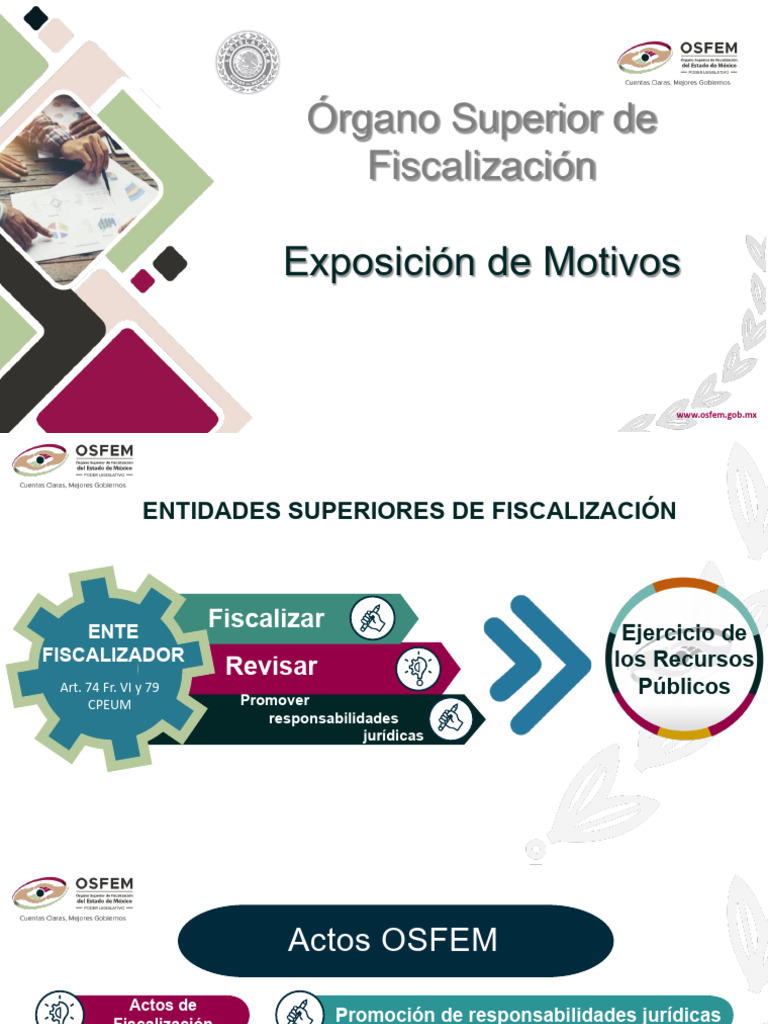 Presentación Lineamientos OSFEM | PDF | Gobierno local | México