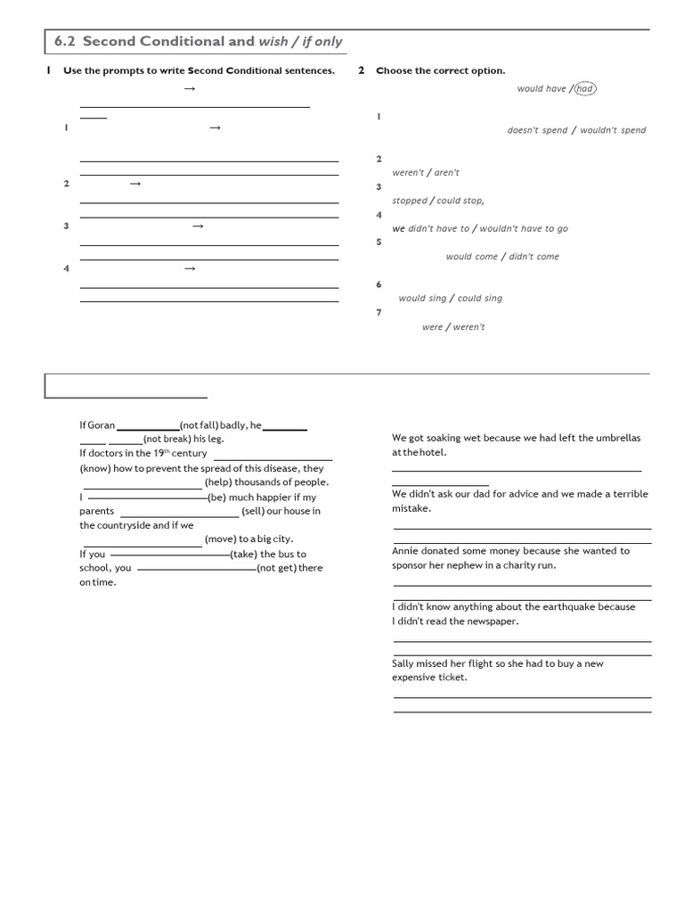 Focus 3 Unit 6 Grammar Review | PDF