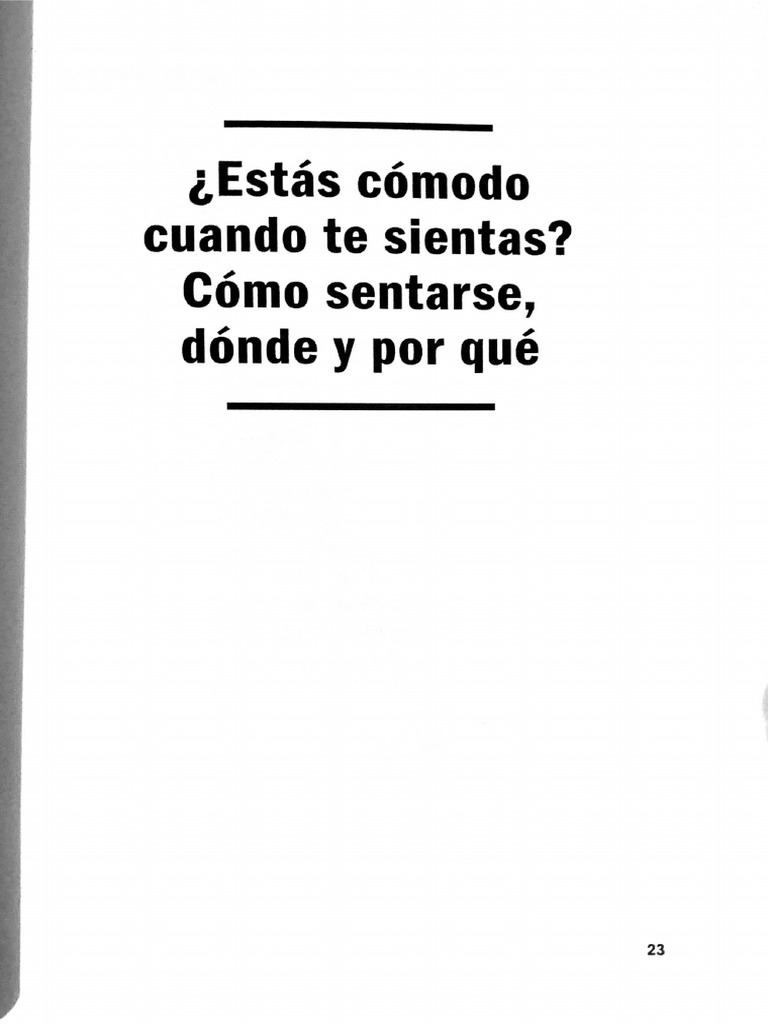 Sentarse | PDF