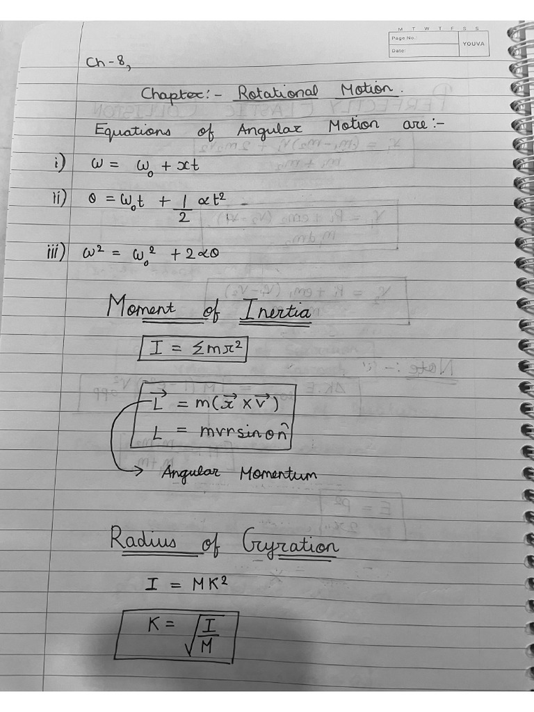 Rotational Mechanics 3d337 | PDF