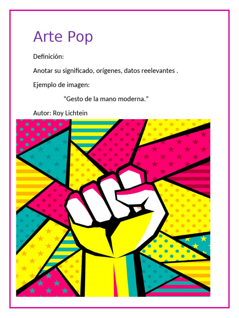 Arte Pop | PDF