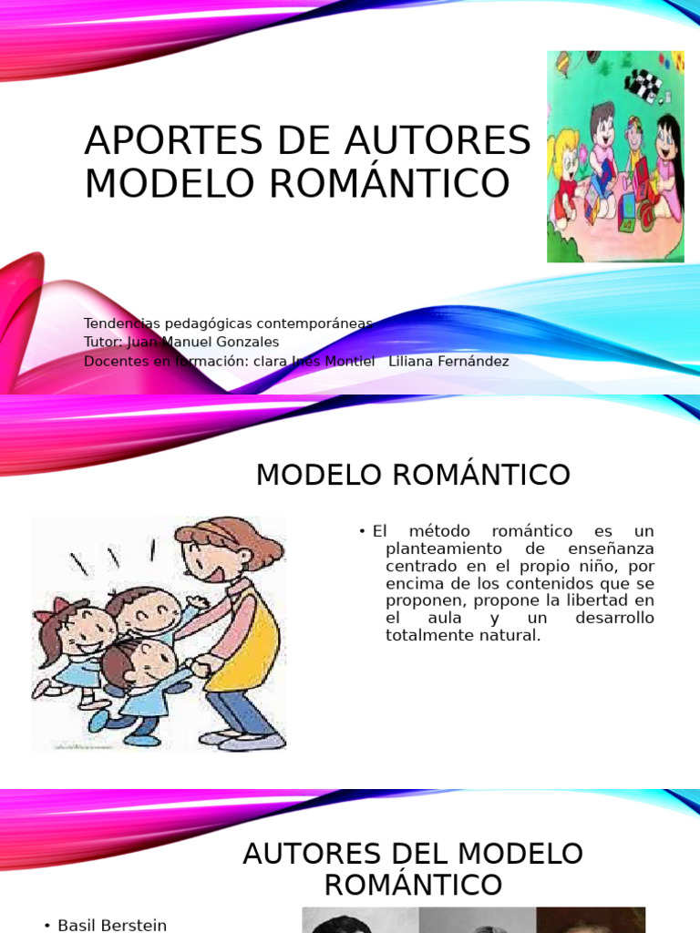 Diapo Modelo Romantico | PDF | Educación en artes liberales