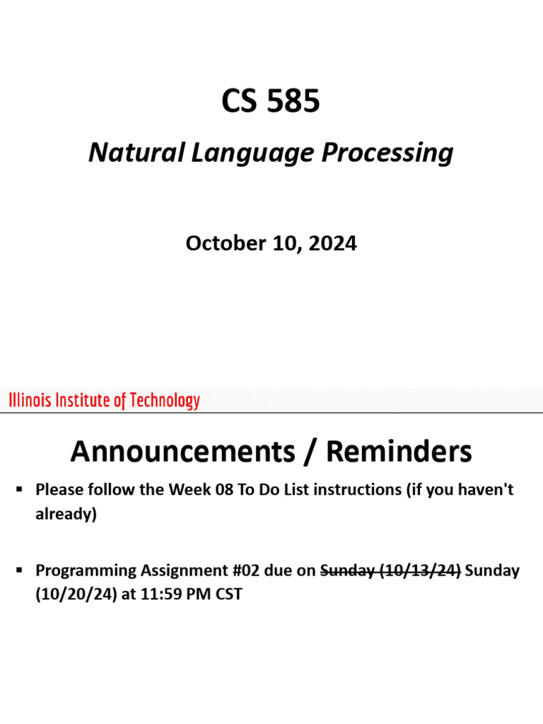 CS585 Lecture October10th | PDF | Receiver Operating Characteristic ... CS585 Lecture October10th | PDF | Receiver Operating Characteristic ...