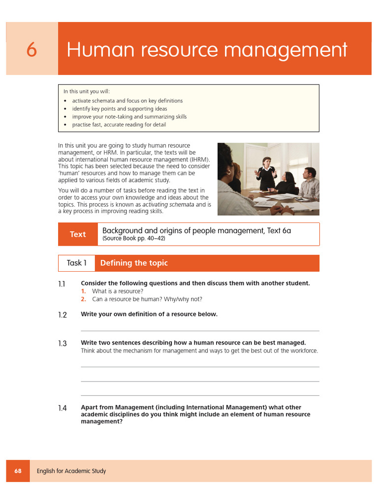 Human Resource Management Overview | PDF | Human Resource Management ...