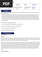 2023 June Digital SAT Test 1 Answer Key | PDF