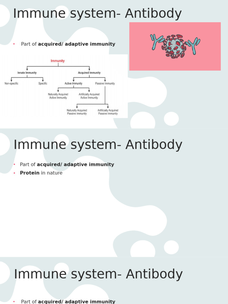Antibody and Immune System | PDF