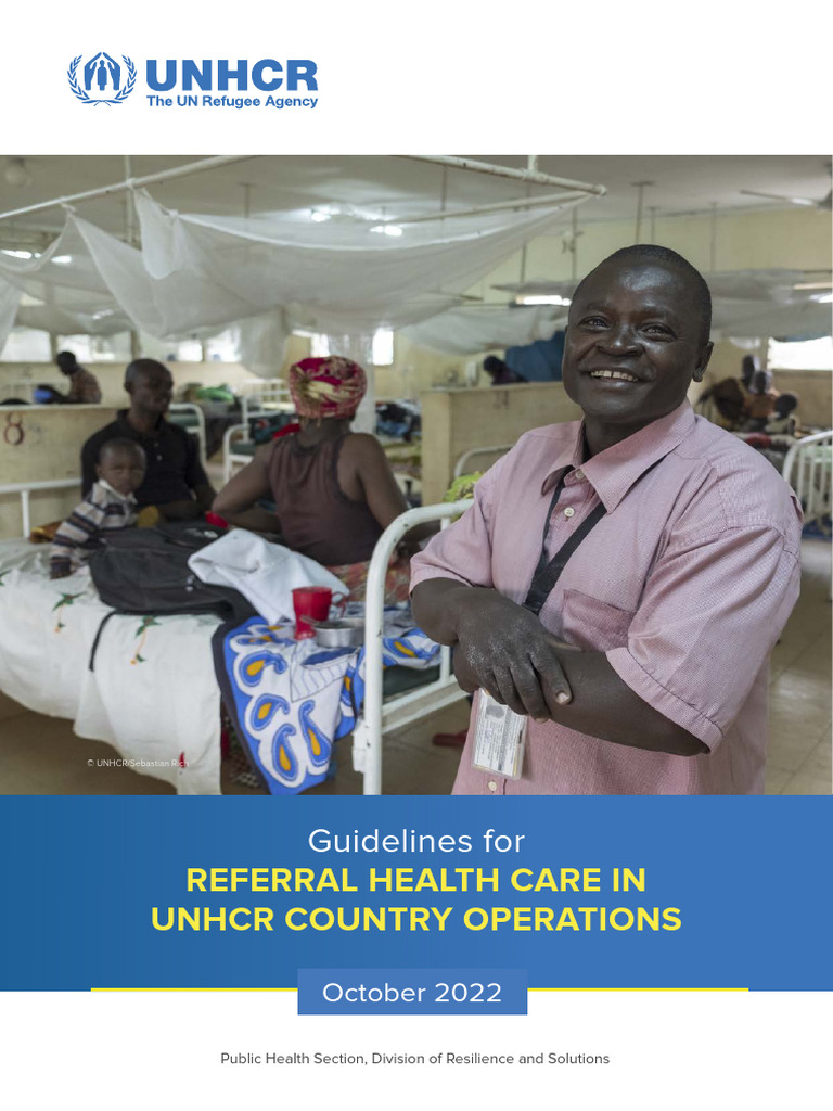 UNHCR Referral Health Care Guidelines | PDF | Health Care | Refugee