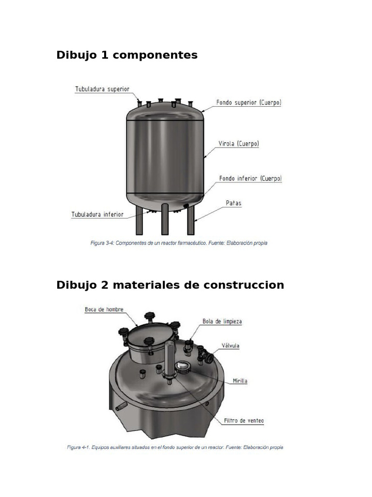 Dibujos Reactores | PDF