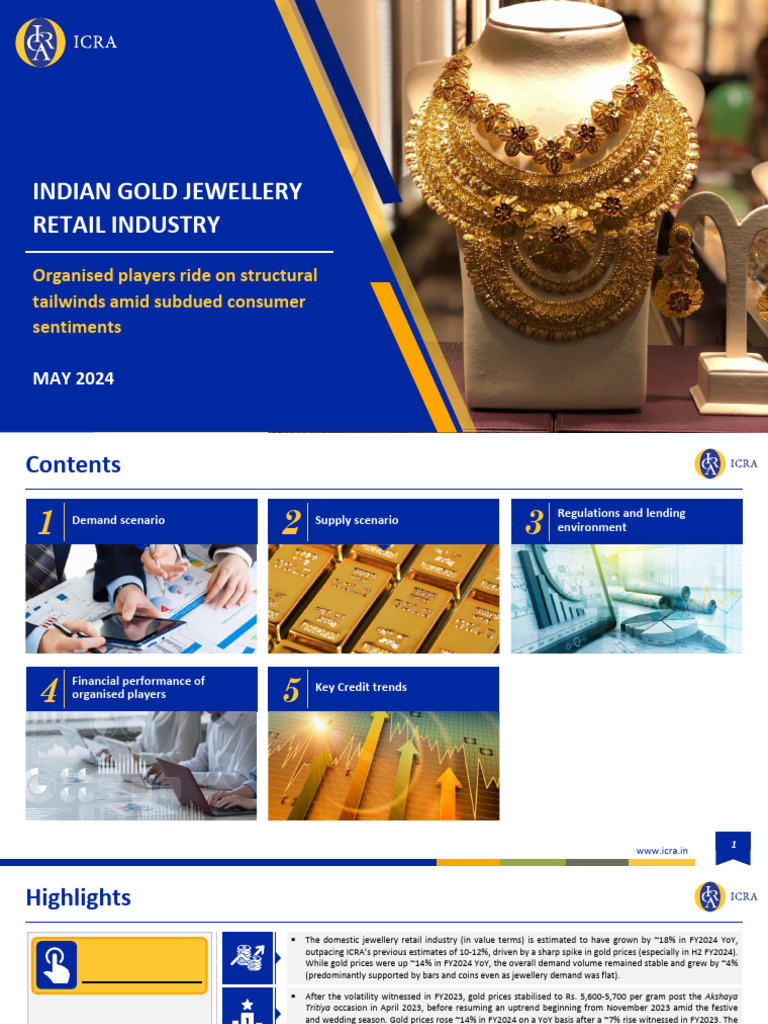 SH-2025-H1-1-ICRA-Jewellery - Retail | PDF | Gold As An Investment | Retail