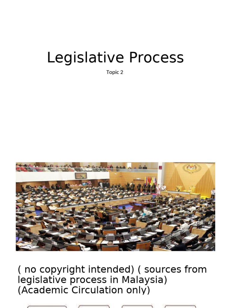 Legislative Process | PDF