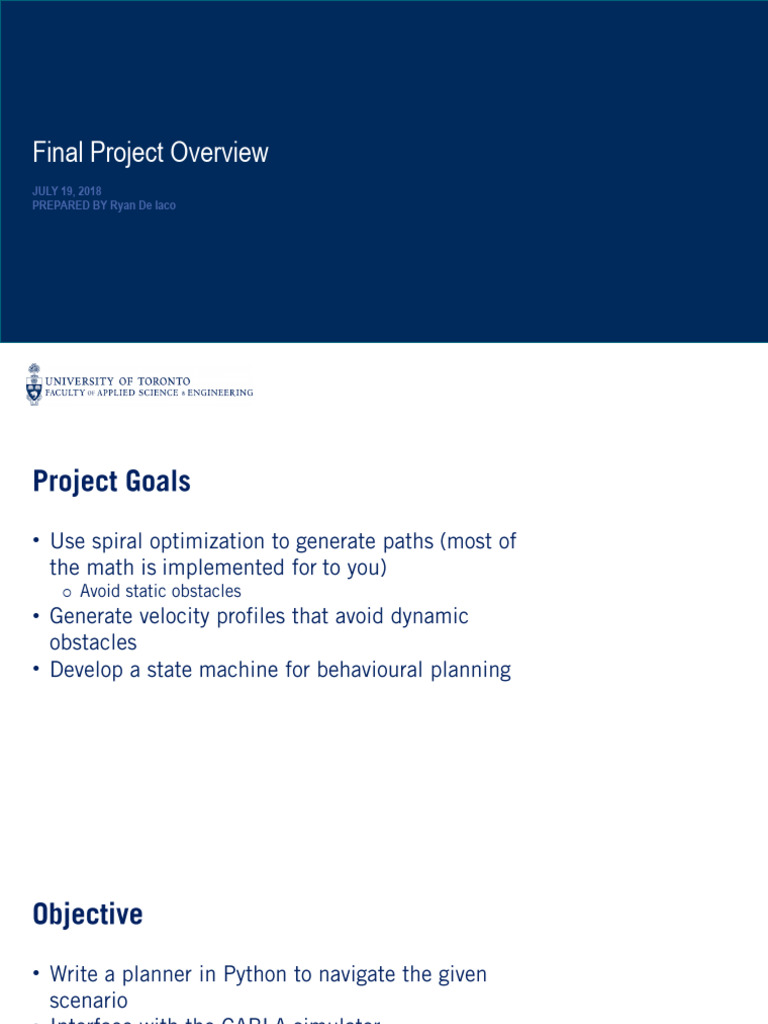 Motion Planning Final Project | PDF