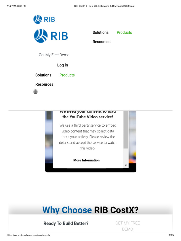 RIB CostX Best 2D, Estimating & BIM Takeoff Software | PDF | Building ...