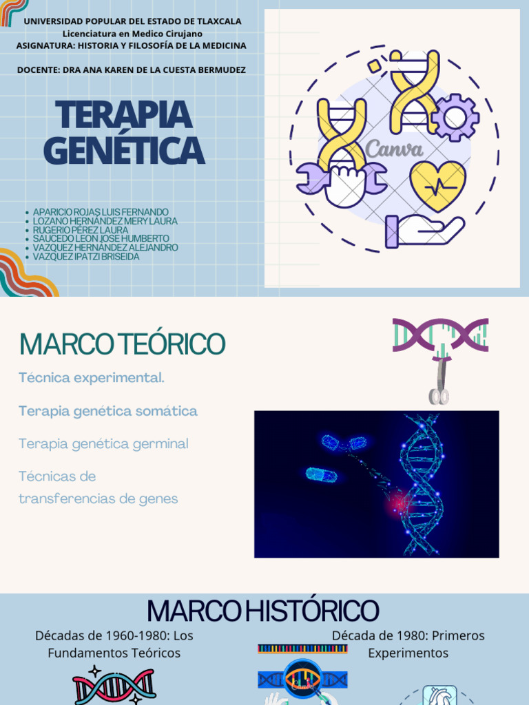 Avances en Terapia Genética y Aplicaciones | PDF | Genética | Terapia