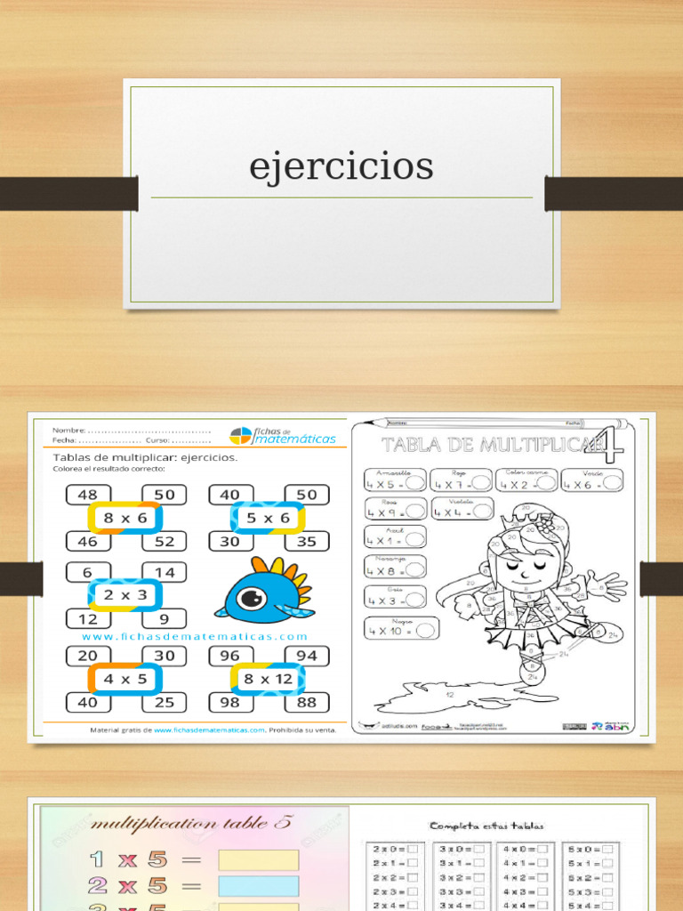 Ejercicios (Clase Vale Viernes Matematicas) | PDF