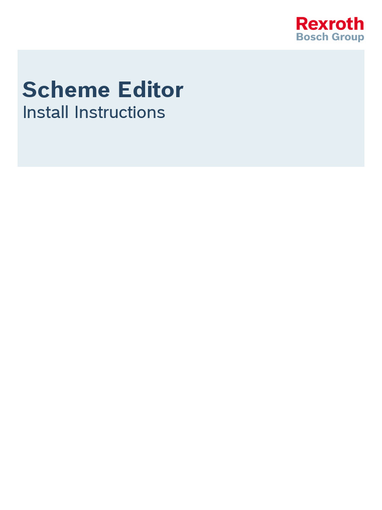 Scheme Editor Installation Guide | PDF