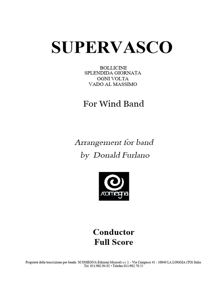(Furlano) - Supervasco | PDF | Saxophone | Music Technology