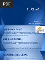 Temps I Clima Mots Encreuats | PDF