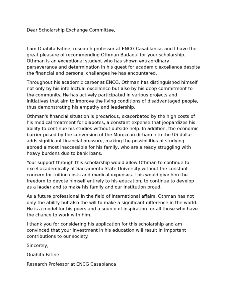 Letter | PDF