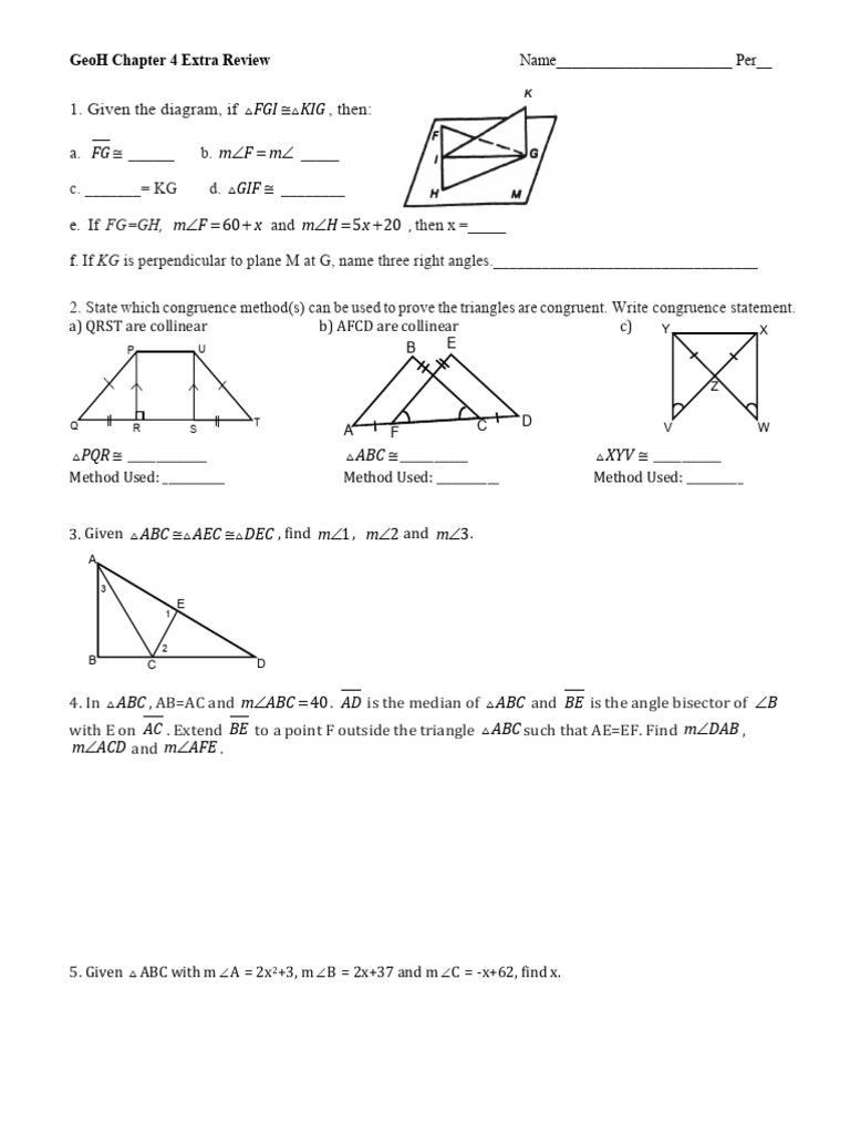 GeoH Ch4 Extra Review 2 | PDF
