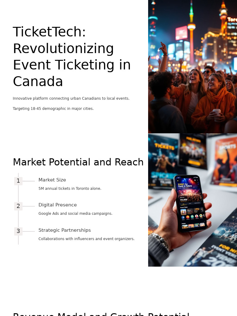 TicketTech Revolutionizing Event Ticketing in Canada | PDF