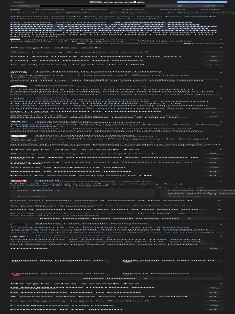 Can You Marry Two PPL - Google Search | PDF | Polygamy | Marriage