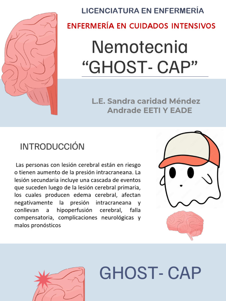 Guía de Cuidado: Nemotecnia GHOST-CAP | PDF | Cerebro | Medicina CLINICA