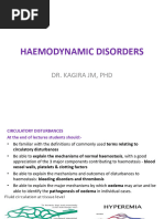 Hemodynamic Disorders Pathology | PDF | Edema | Thrombus