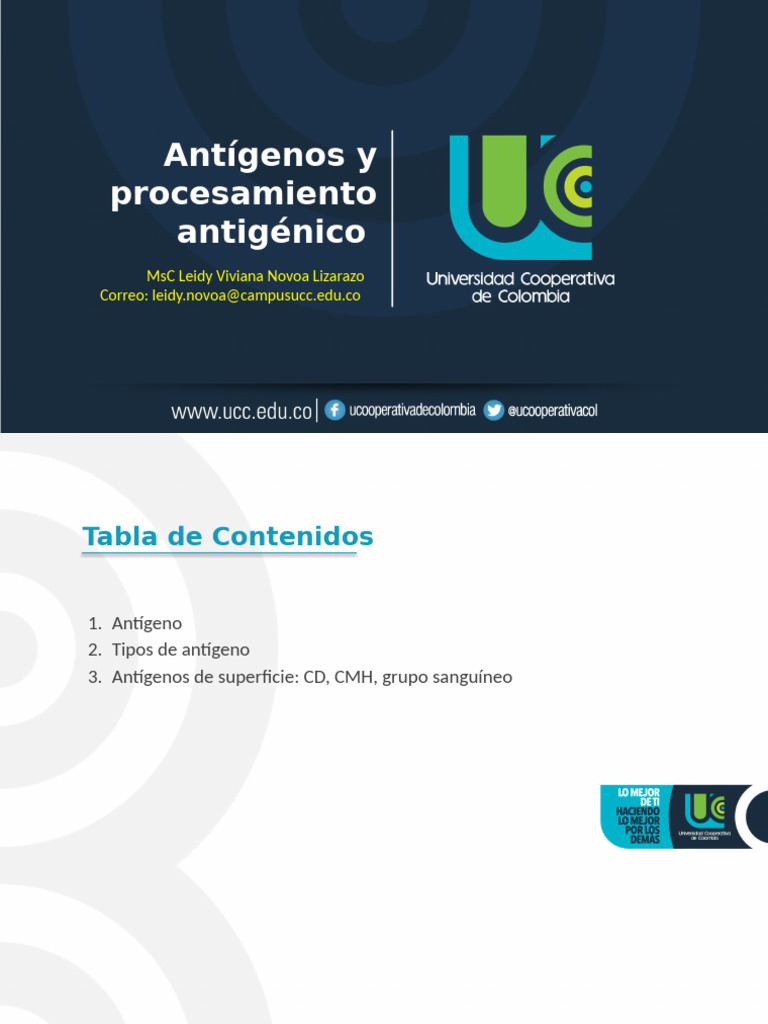 3 - Antigéno y Procesamiento Antigénico | PDF | Antígeno | Linfocitos