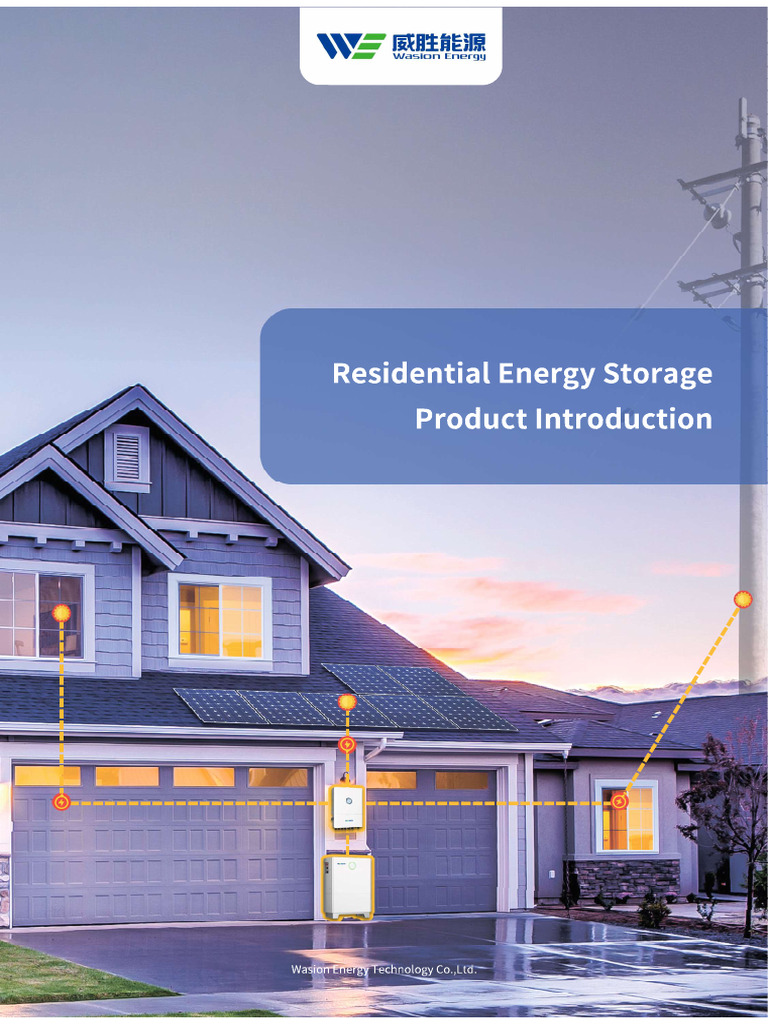 Wasion Energy-Residential Energy Storage Product - Red | PDF