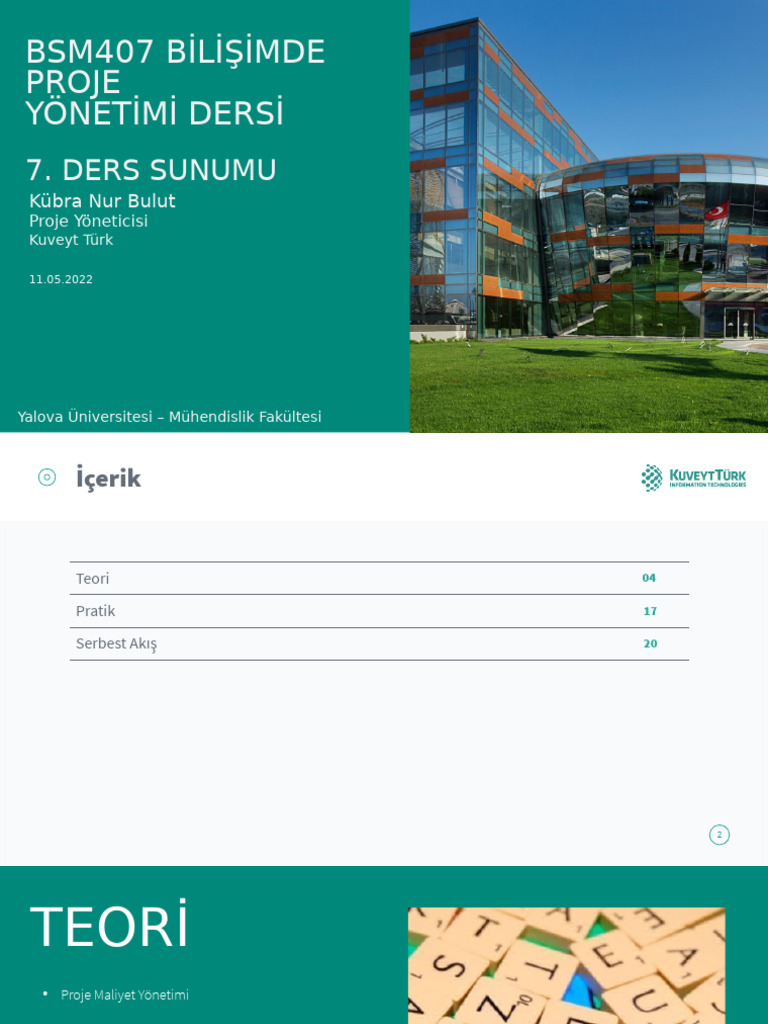 BSM407 DersSunumu 7D | PDF