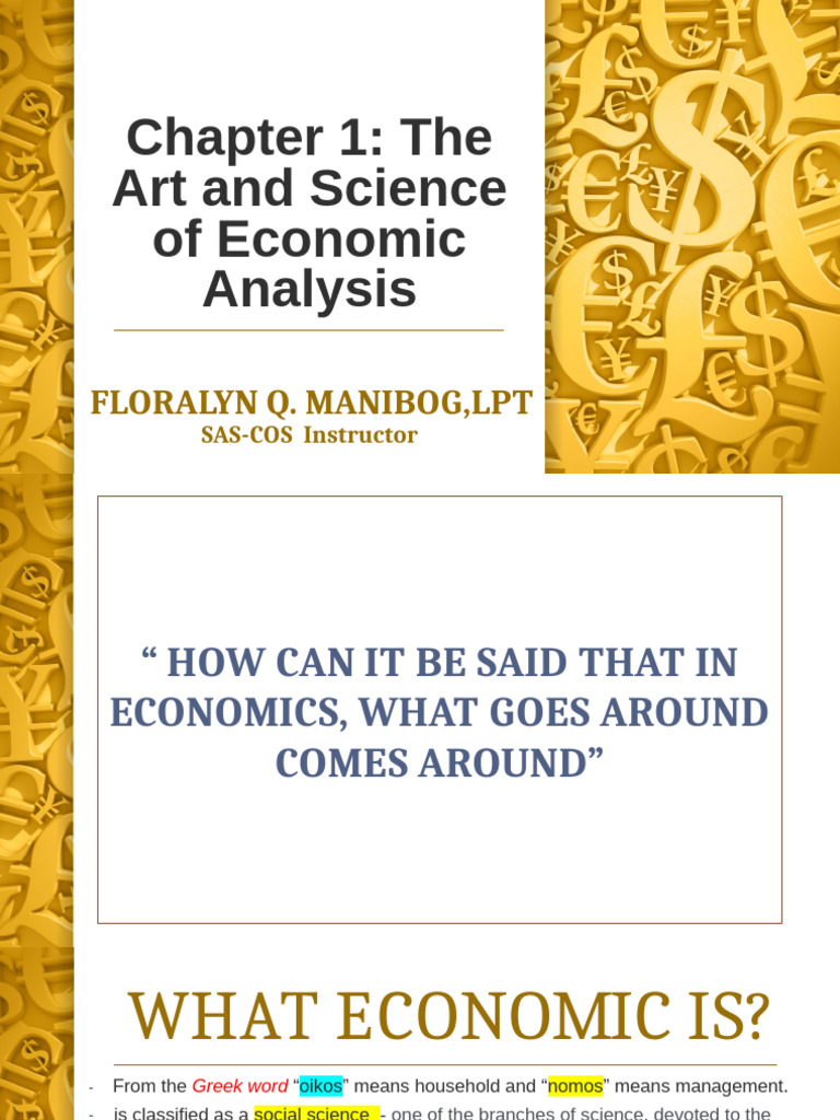 CHAPTER 1 | PDF | Economics | Hypothesis