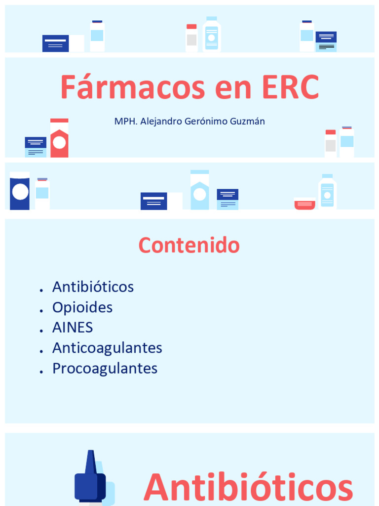 Fa-Rmacos en El Tratamiento de La ERC | PDF | Analgésico | Opioide