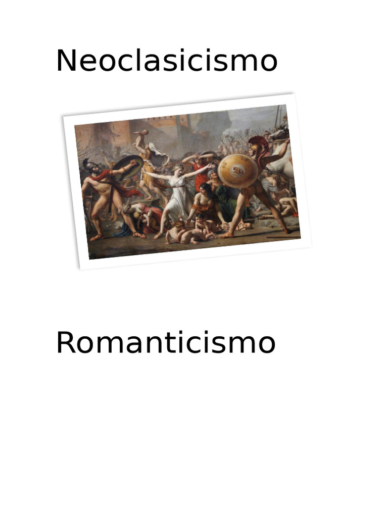 Neoclasicismo | PDF