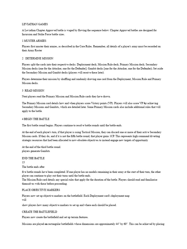 Warhammer Battle Guide | PDF | Battles | Gaming