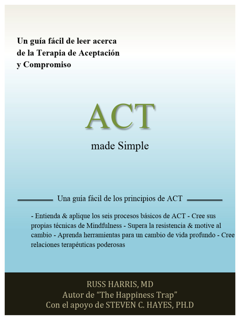 Traducción ACT Made Simple | PDF | Experiencia | Pensamiento