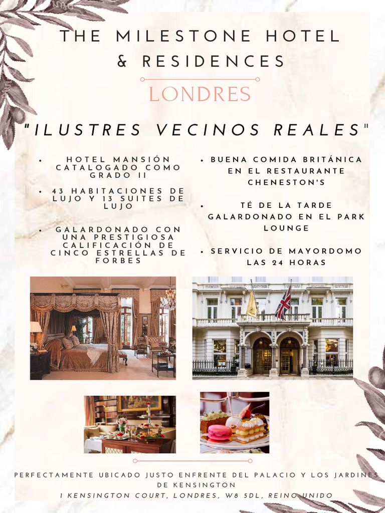 The Milestone Hotel & Residences | PDF