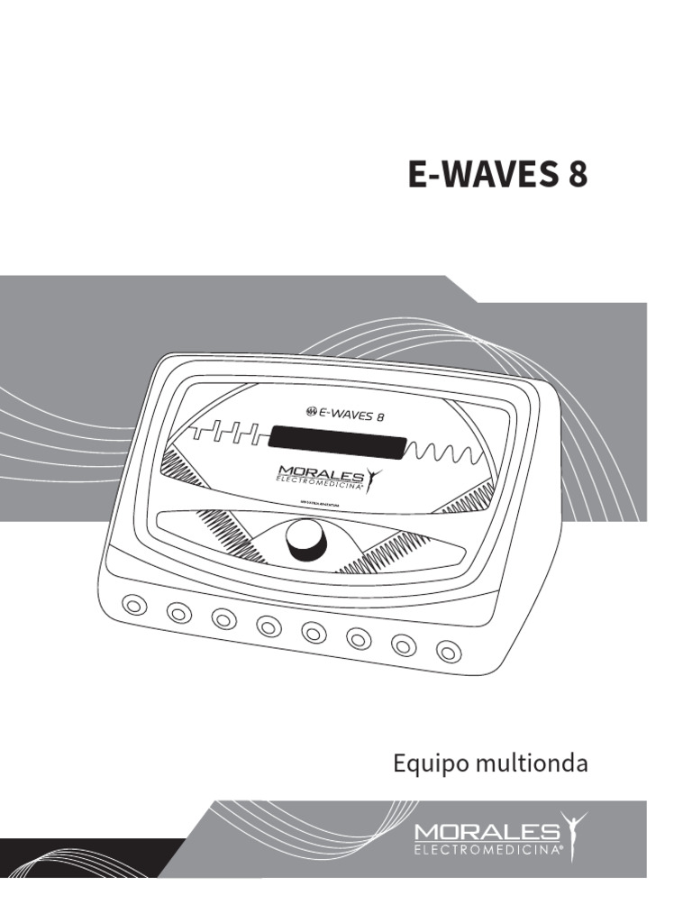 Manual de Usuario E-Waves 8: Electroterapia | PDF | Calidad (comercial ...