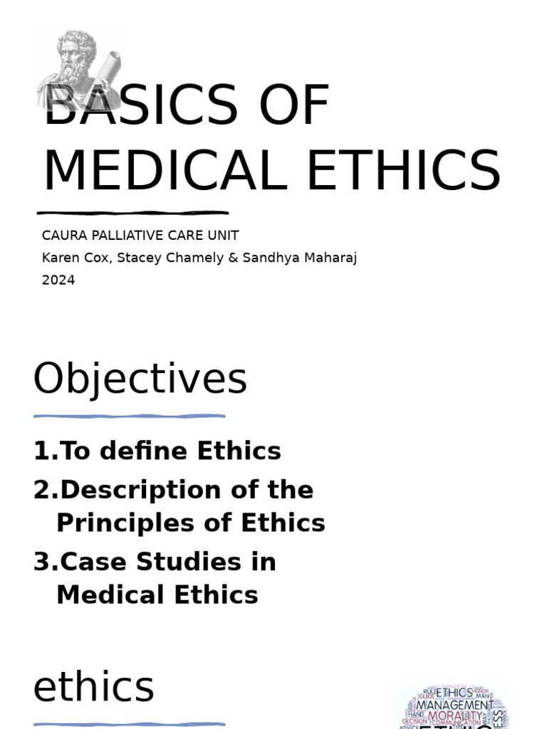 Medical Ethics Principles Guide | PDF | Medical Ethics | Autonomy