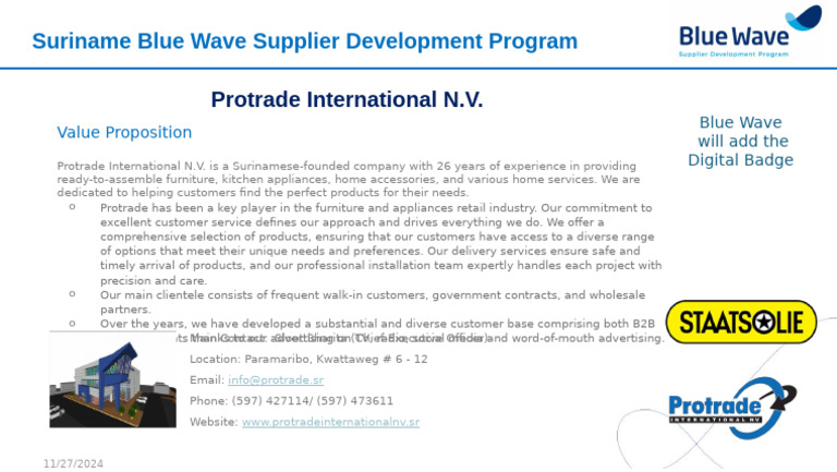 Graduation Elevator Pitch Slide | PDF