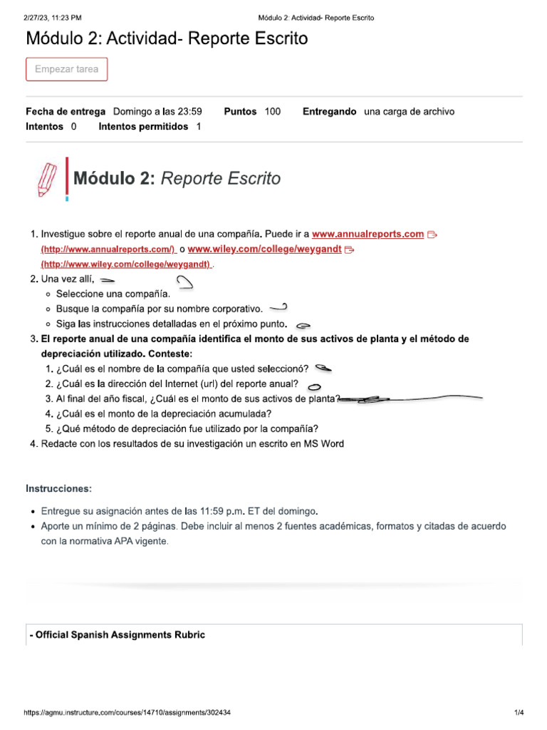 Mod2 Reporte Escrito | PDF