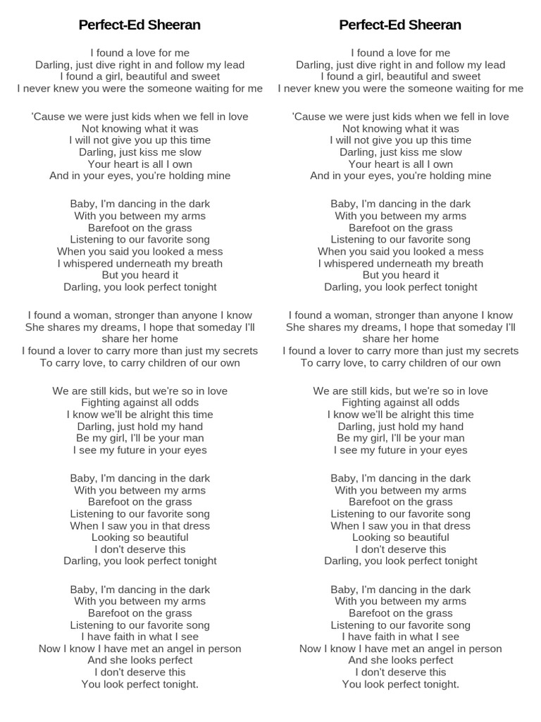 Activity 1 Song Ed Sheeran | PDF