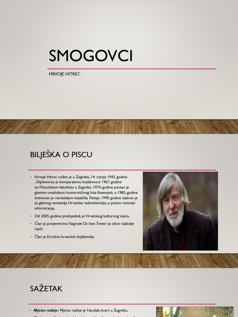 Prezentacija Smogovci - 240526 - 222237 | PDF