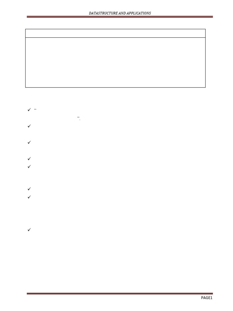 Ds Module 1 Merged | PDF | Integer (Computer Science) | Data Structure
