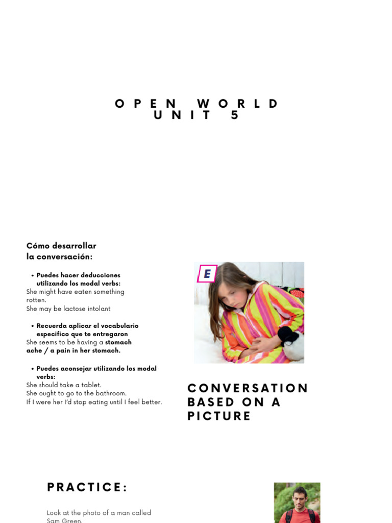Open World Unit 5 | PDF