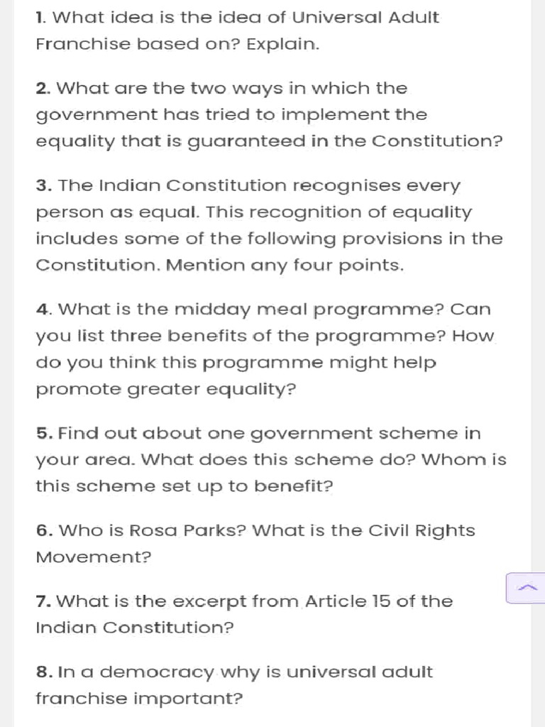 Political Science Class 7th | PDF | Health Care | Public Health