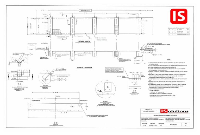 Plano Estructural 70x11 Final | PDF