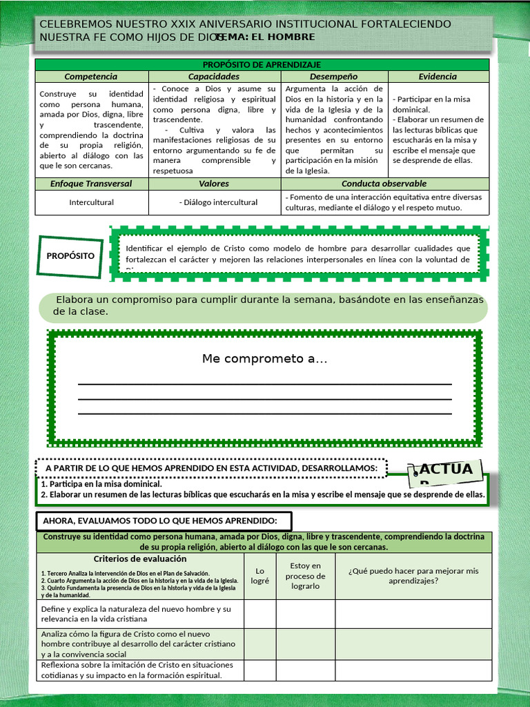 Ficha U7 S1 | PDF | Cristo (título) | Salvación