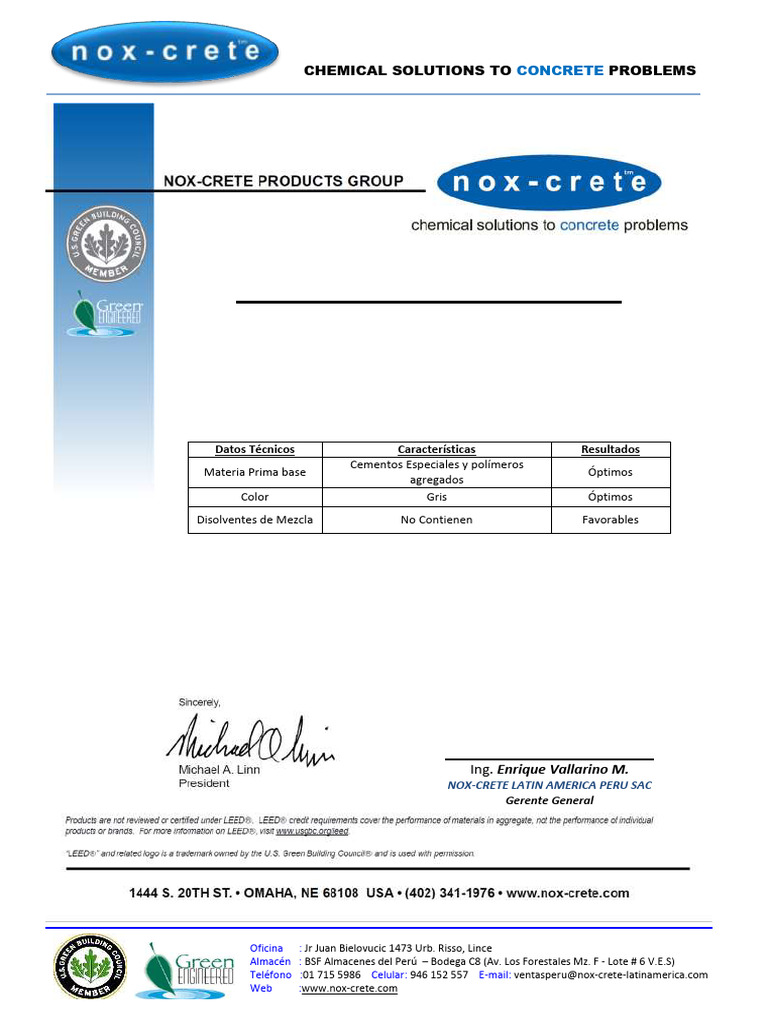Certificado de Agua Potable HYDROPLUG | PDF