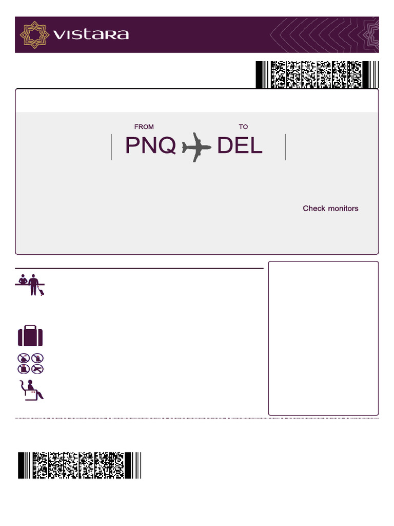 Boarding Pass 1 | PDF | Airport | Aviation