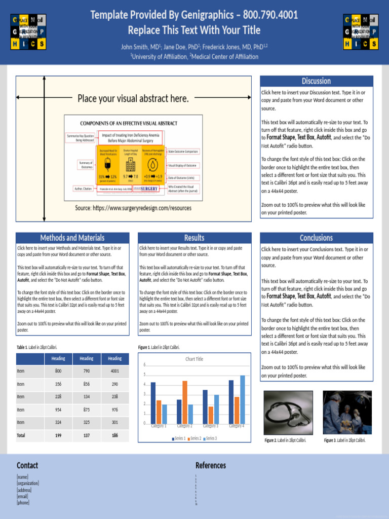 Genigraphics Poster Template Visual Abstract 44x44 | PDF | Microsoft ...
